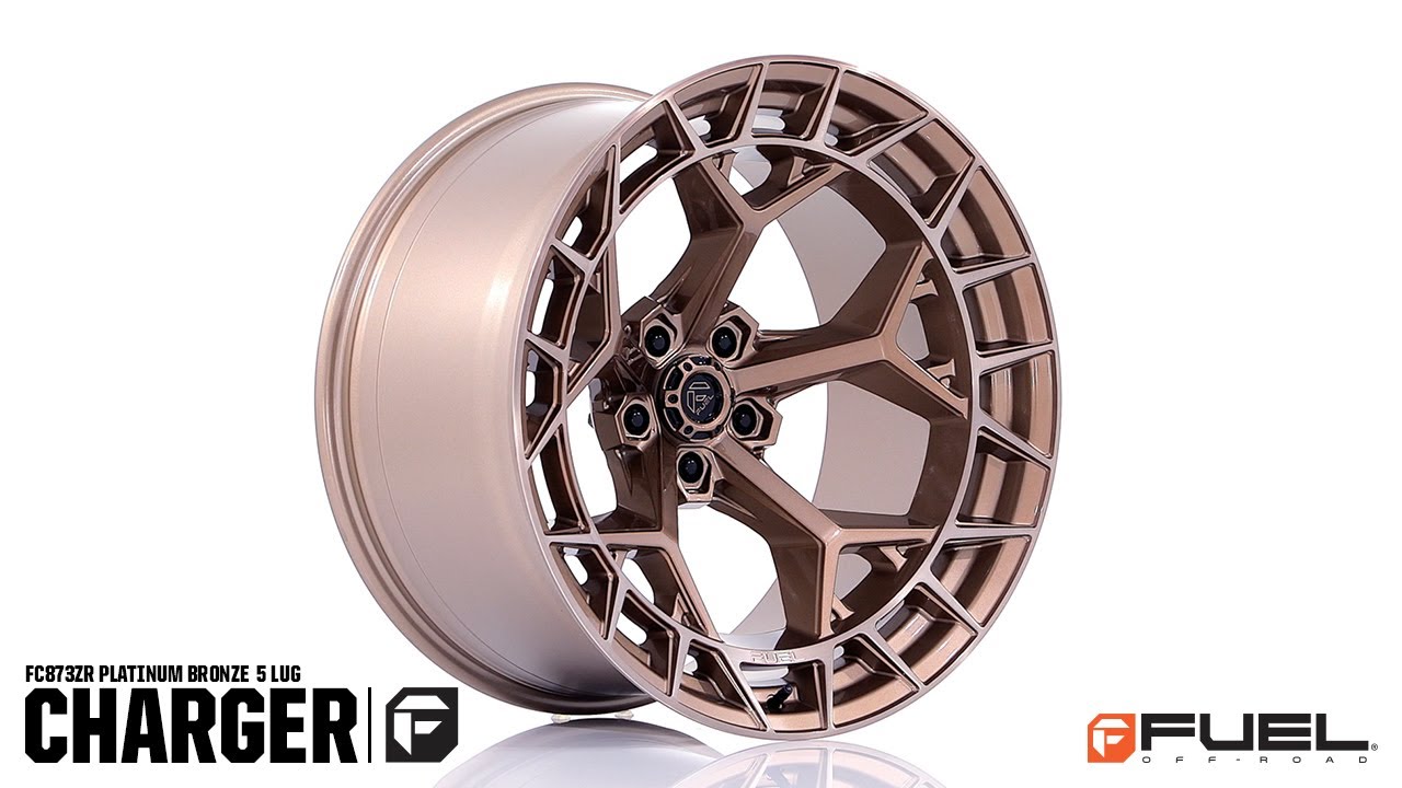 FUEL FC873 CHARGER | 22X12 | 5 LUG | PLATINUM BRONZE - YouTube