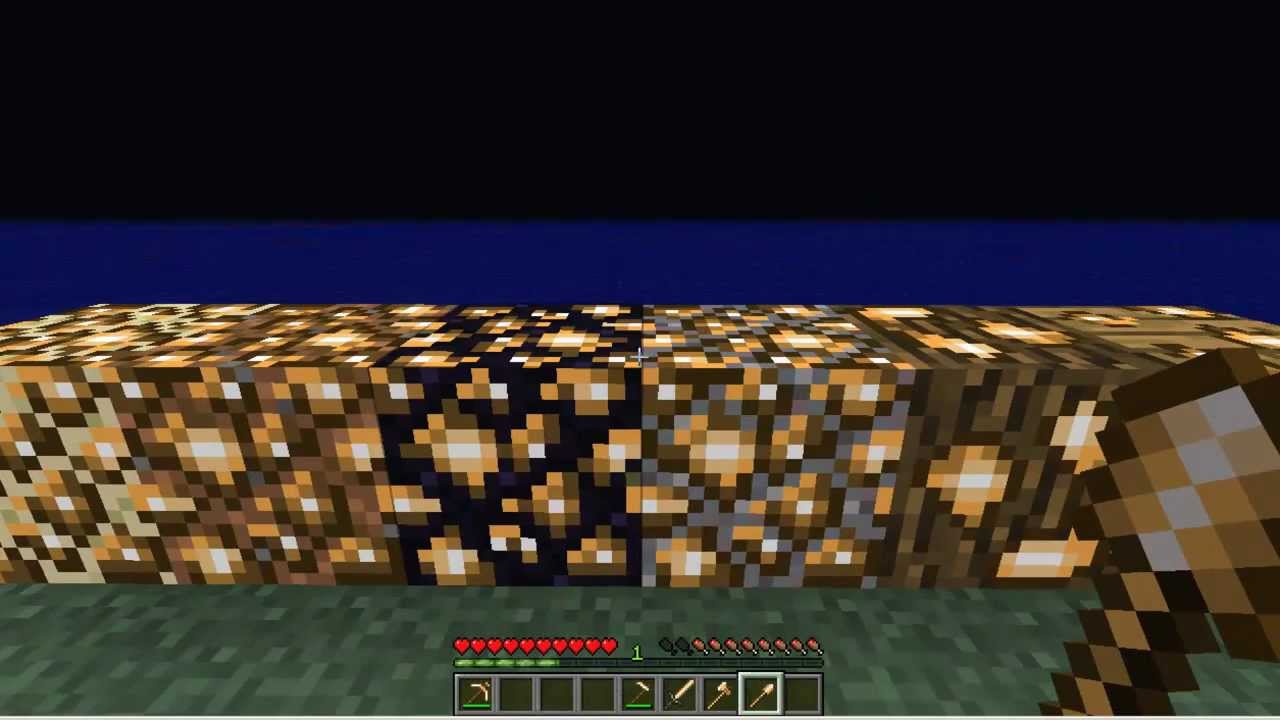 Minecraft Glowstone Mod (More Glows) - YouTube