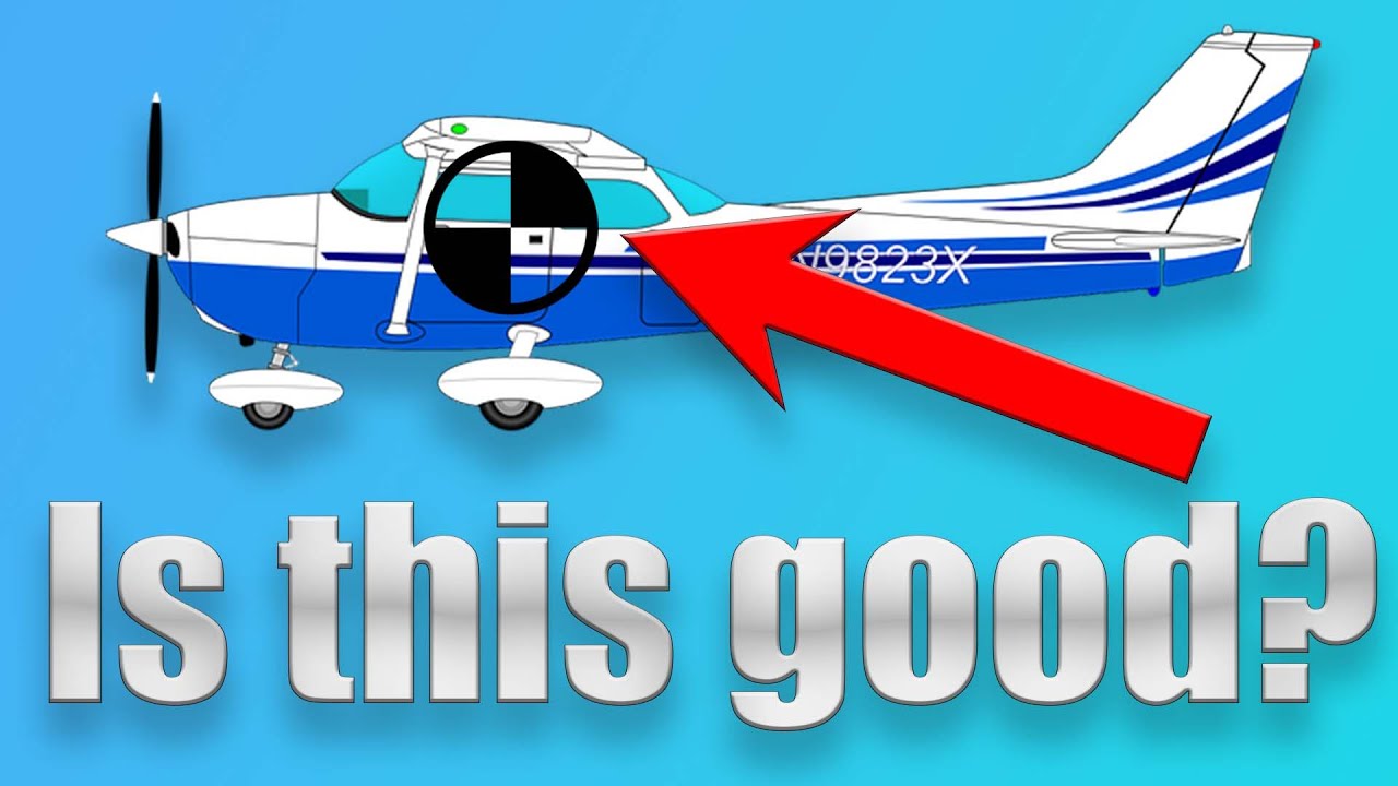 Why is an Airplane More Efficient With an Aft Center of Gravity? - YouTube