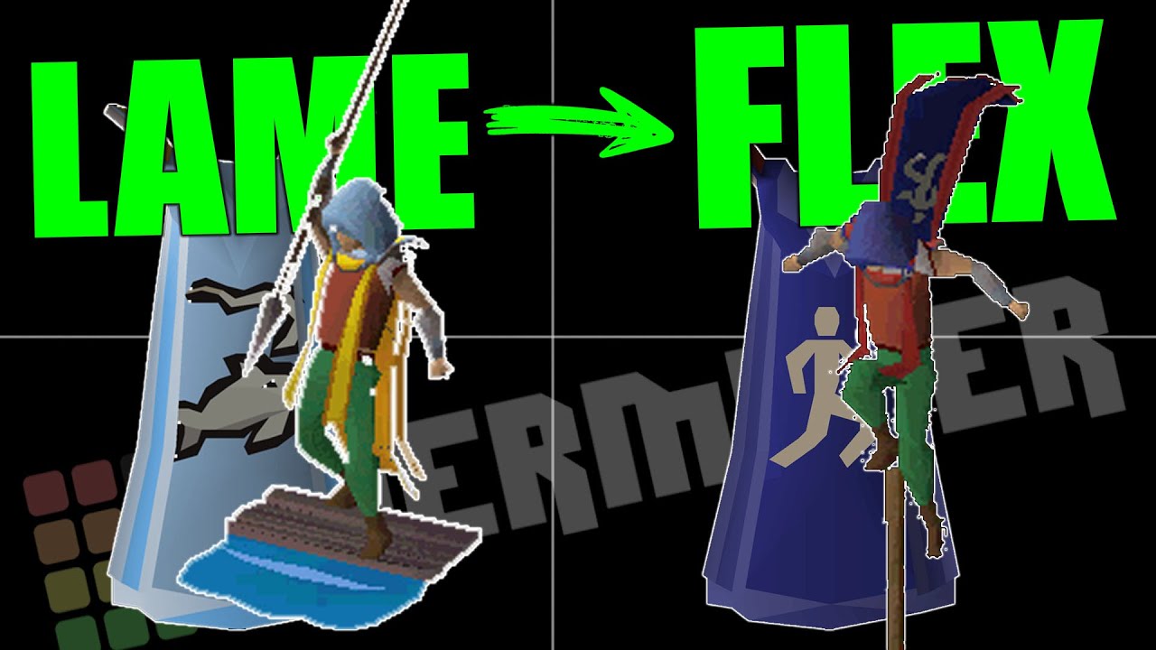 SKILLCAPES Ranked by Emotes and Usefulness | OSRS Alignment Chart - YouTube