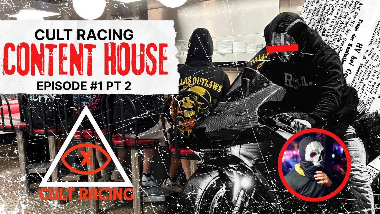 Cult Racing Content House Ep. 1 Part 2 | McLaren Daddy Unmasked ...