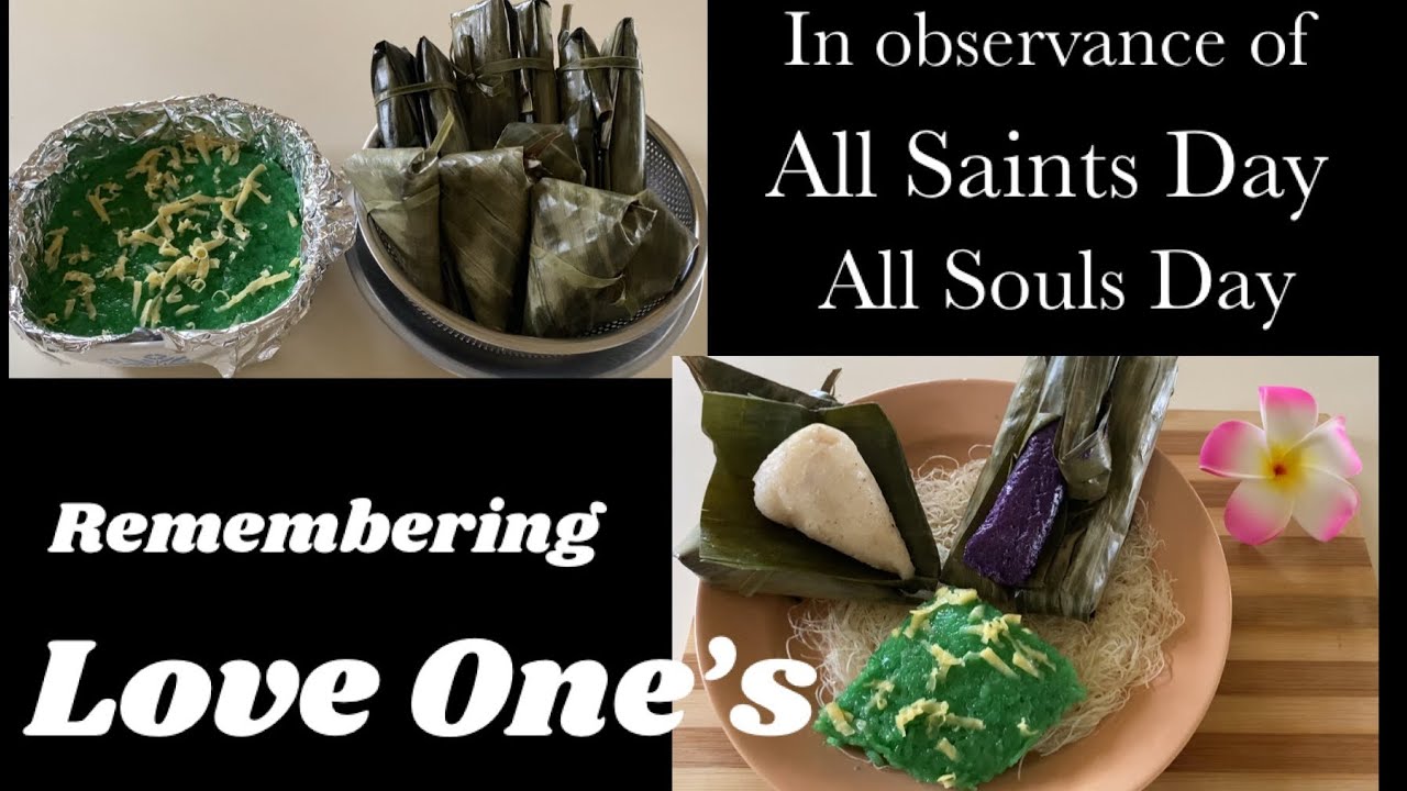 Filipino Delicacies | Food Offering | Filipino Tradition during All ...