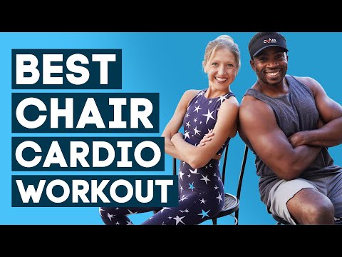 Chair Cardio HIIT Workout with Donovan Green of ChairWorkouts