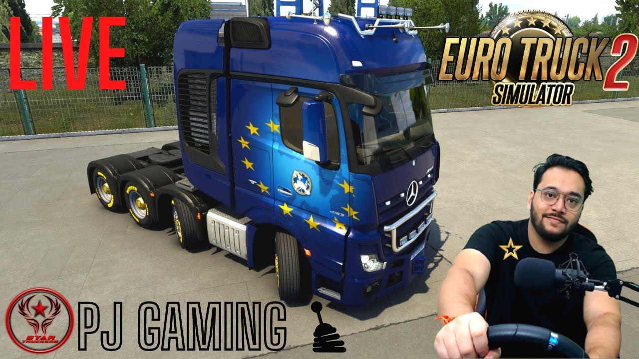 Euro Truck Simulator 2 | Convoy Promods | #ets2 #ats #live | ets2 live ...