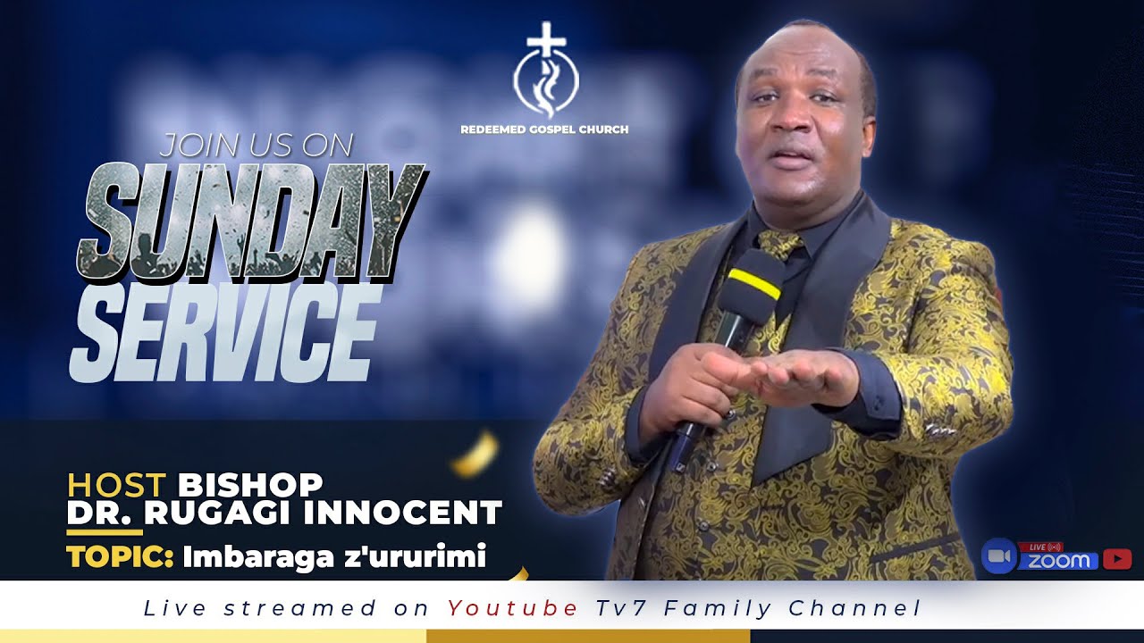 IMANA IMANUKIYE KUGUKIZA AMABOKO AKURENGANYI... SUNDAY SERVICE WITH DR ...
