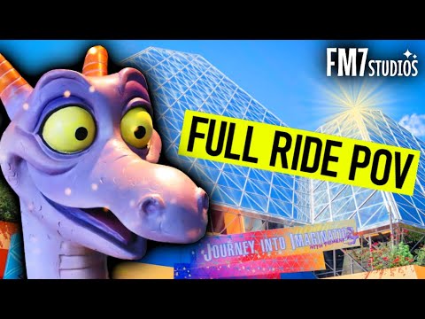 FIGMENT! FULL RIDE POV: Journey Into Imagination With Figment at Epcot ...