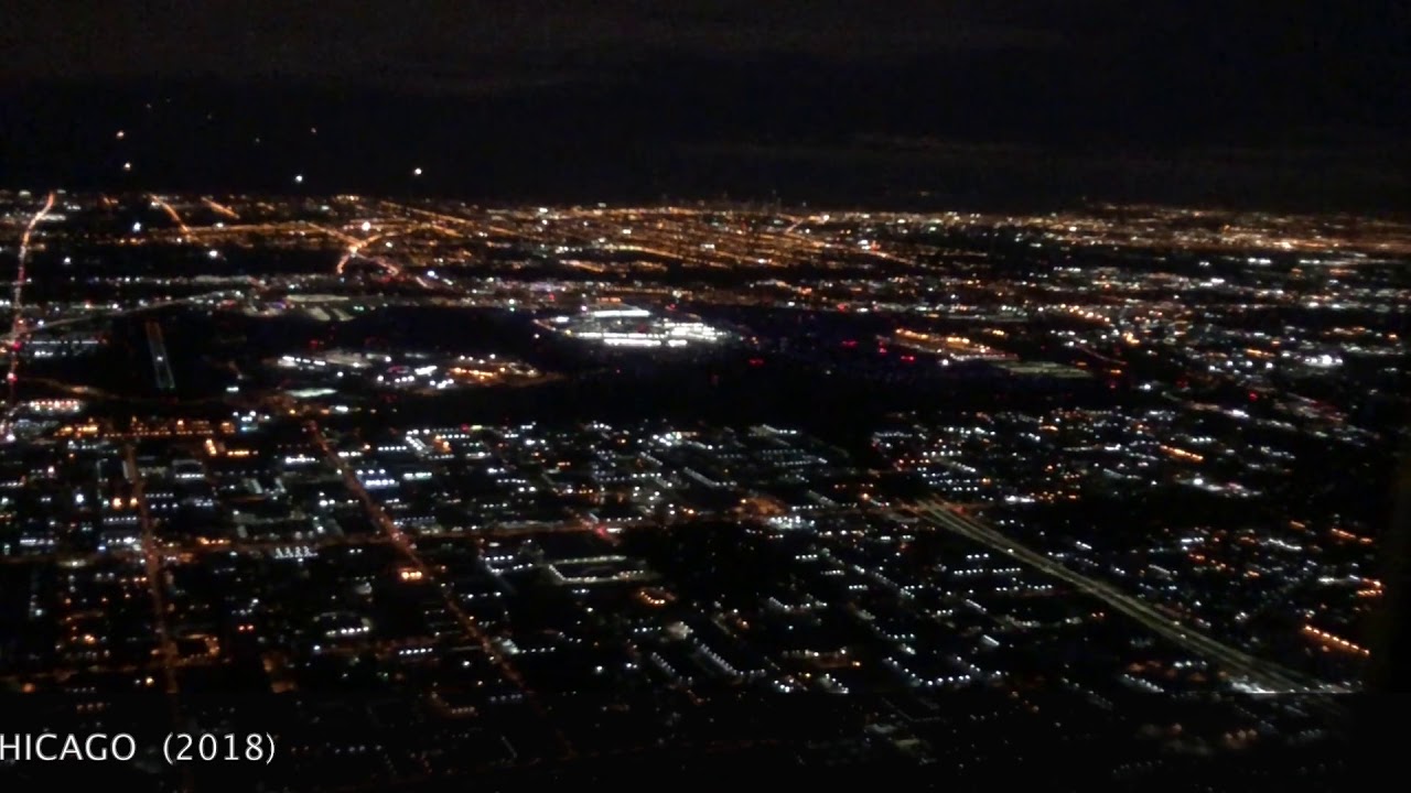 Night Flight - night time scenes from the aircraft window. - YouTube