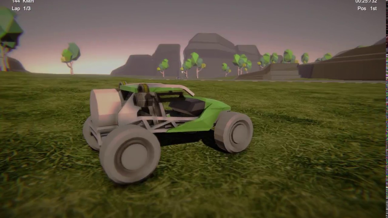 [WIP] Racing Game, Update #4 - YouTube