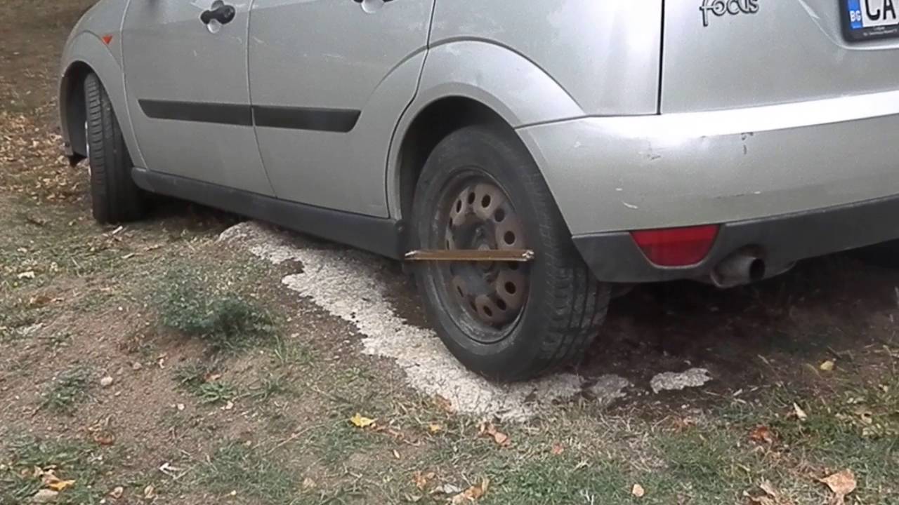 first ever - Off road test of novel armored wheel with a part of armor ...