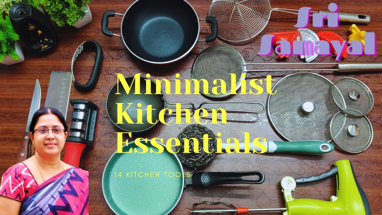 Building a Minimalist Kitchen | Essential Tools and Must-Have Items ...
