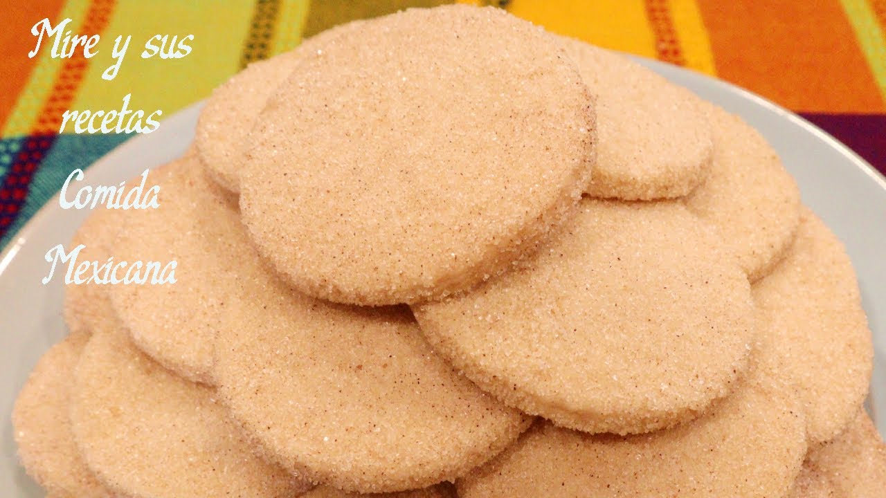Deliciosas Hojarascas Mexicanas Galletas Tradicionales de Canela - YouTube