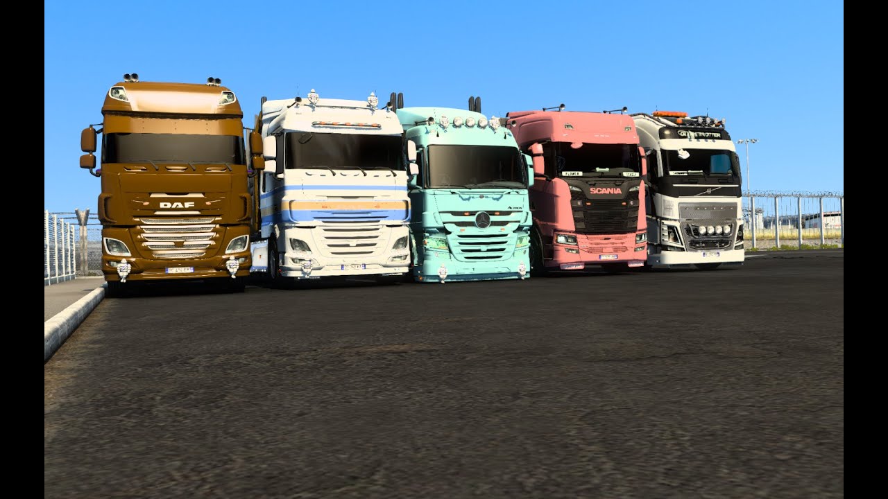 ETS 2 9/9 RSL車聚 - YouTube