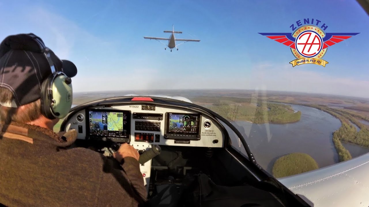 Flying the Zenith CH 650 cruiser - YouTube