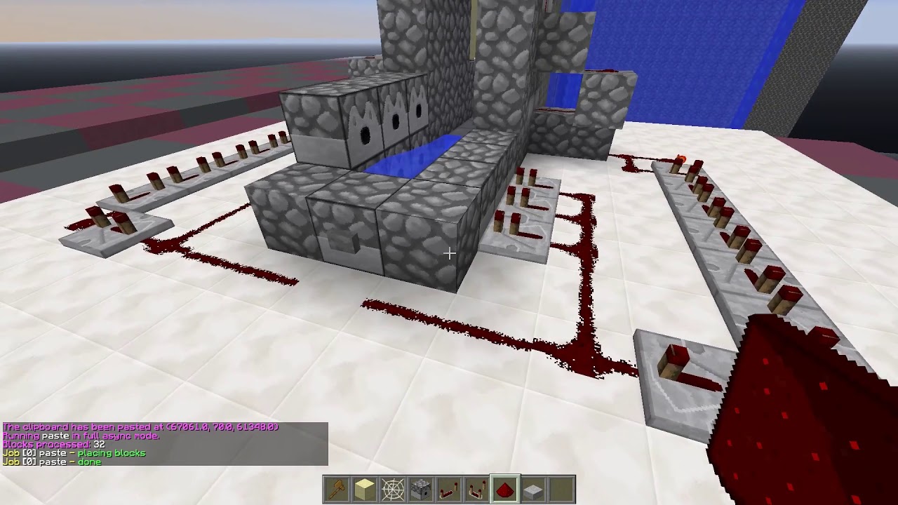 Minecraft Factions 1.8 How to Destroy Water Walls (Cannon Tutorial ...