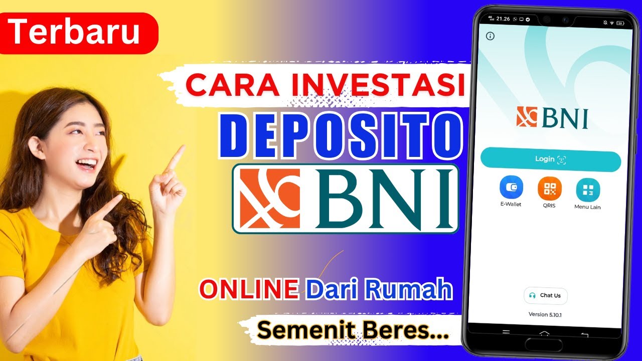 Cara Investasi Deposito di BNI Mobile Banking | Buka deposito BNI Online | Nabung Deposito BNI ...