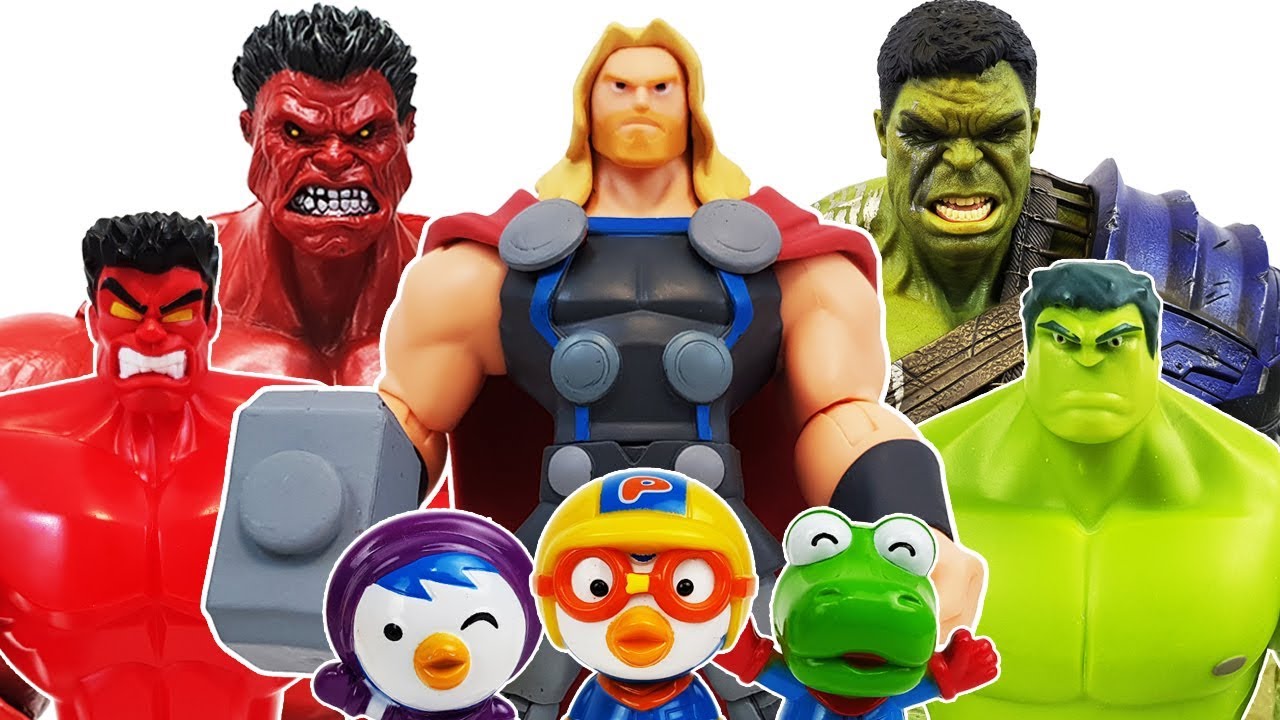 Go Avengers~!, Pororo & Friends are in Danger! Spider Man, Hulk, Iron ...