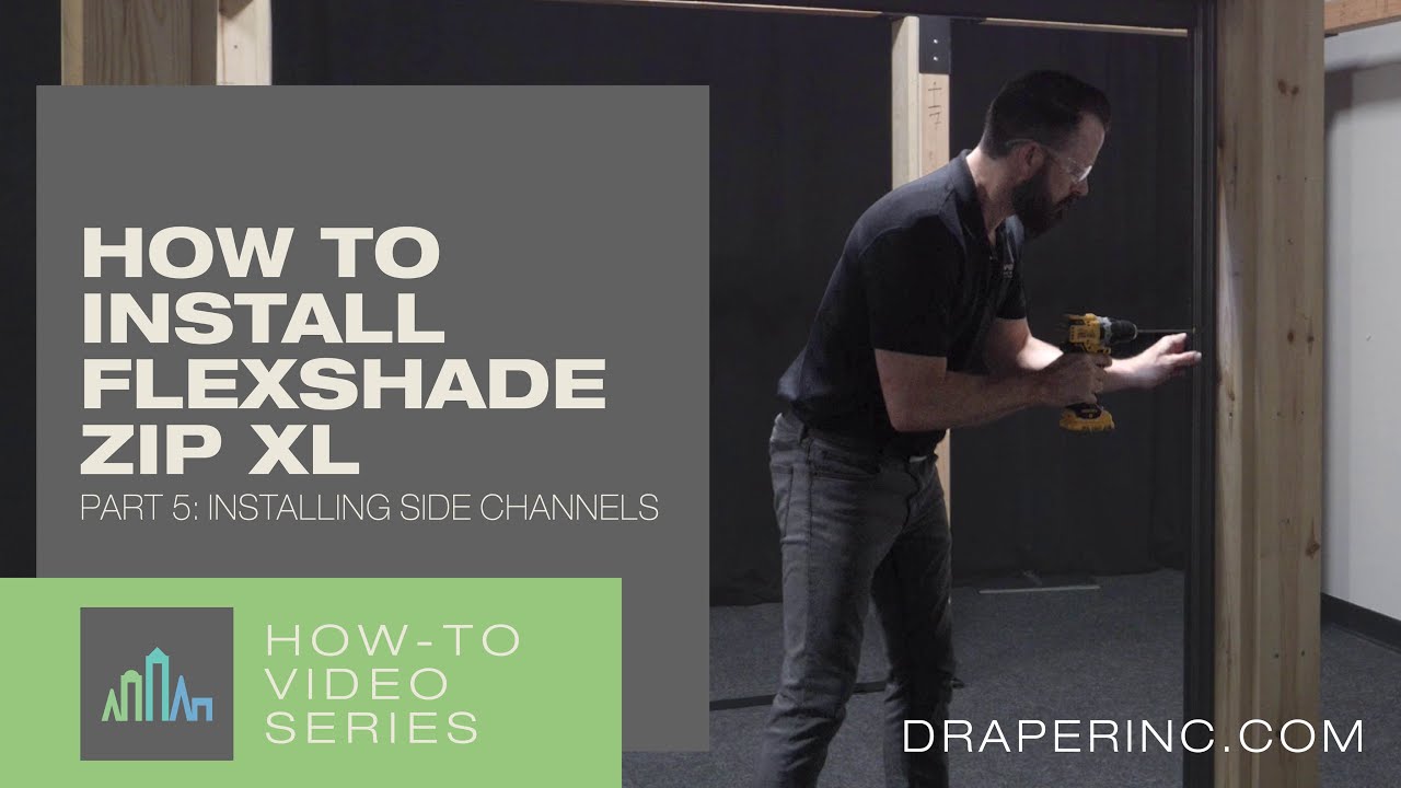 How-To-Video: Installing Side Channels for the FlexShade ZIP XL - YouTube