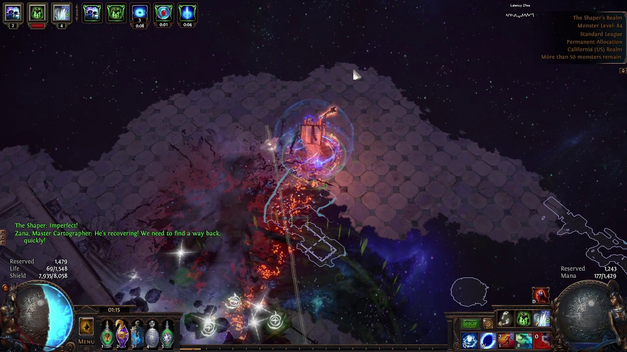[Path of Exile] 3.8 - LL GC Miner - The Shaper - YouTube