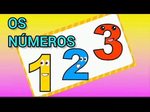 Aprendendo os números | Números de 1 à 10 em português - YouTube