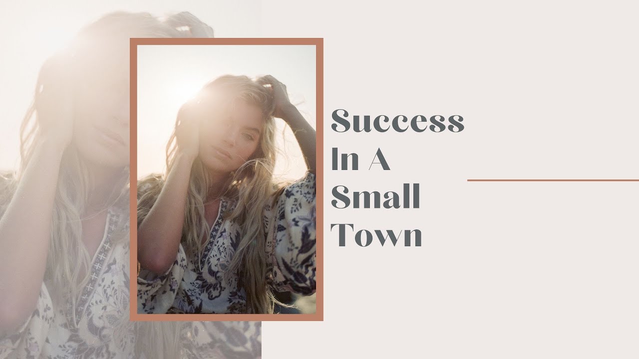 How To Be A Successful Fashion Photographer in a Small Town | LIVE ...