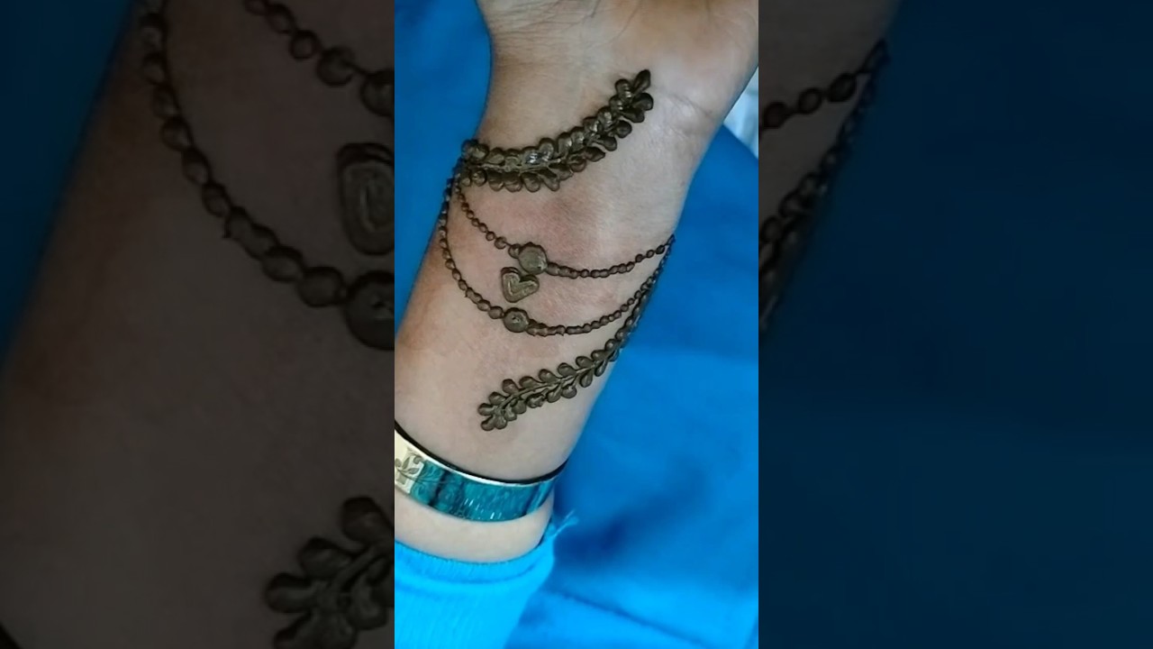 easy bell mehndi designs #mehndi #trending #shortsvideo #shortsfeed # ...