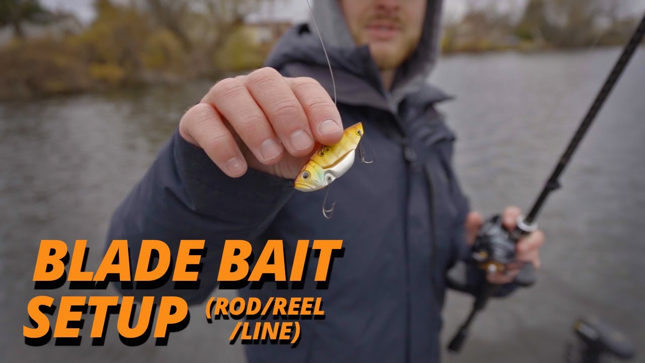 Blade Bait Setup (Rod/Reel/Line) - Jacob Bros - YouTube