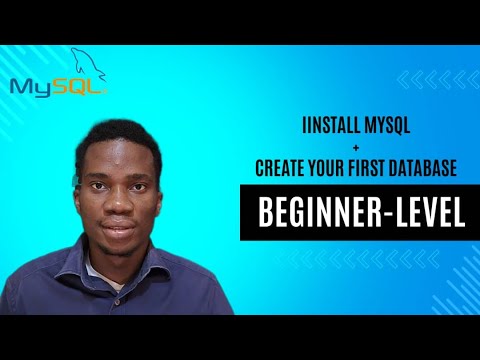 Installing MySQL and Creating Your First Database | MySQL for Beginners - YouTube