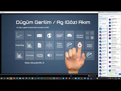 Elektrik Elektronik Mühendisliği - Ağ (Göz) Akım Yöntemi - Alternatif Akım AC Konsept (1. Örgün)