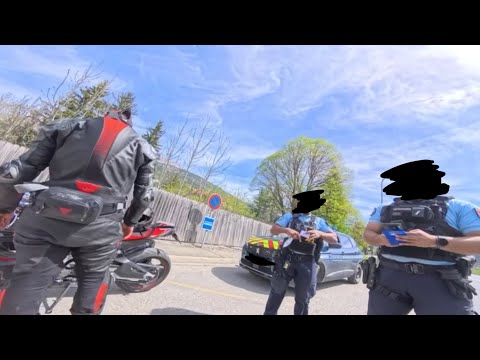 #1 racing at Col de vars cbr650r vs aprilia rs660 factory edition (we got caught 🔞🚔