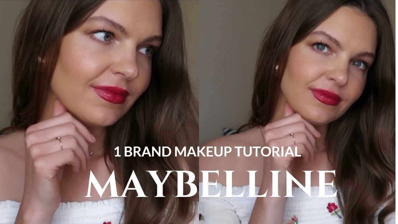 MAYBELLINE MAKEUP TUTORIAL - YouTube