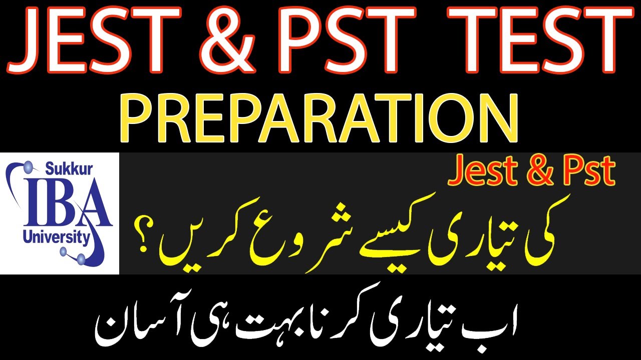 How to Start JEST & PST Test Preparation ? || Complete Guidance - YouTube