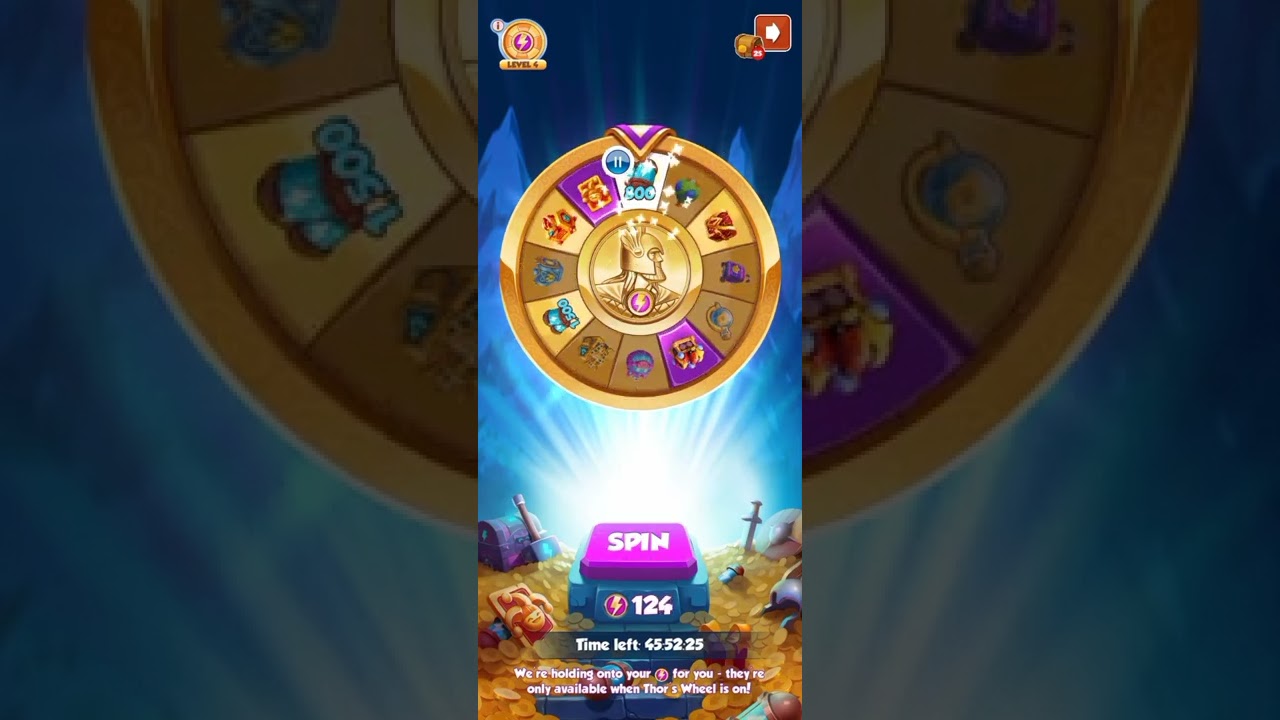 Coin Master 150+ Thor Wheel Token Playing | #shorts #coinmaster - YouTube