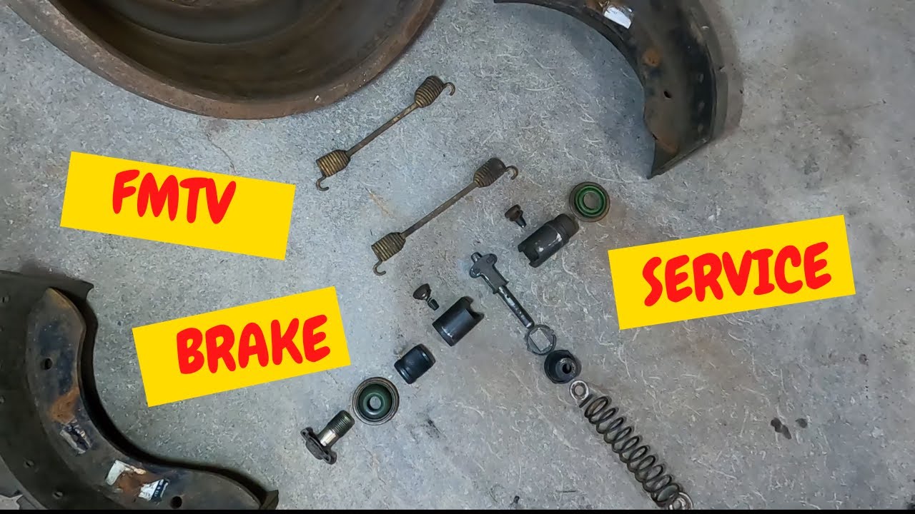 FMTV Brake service - YouTube