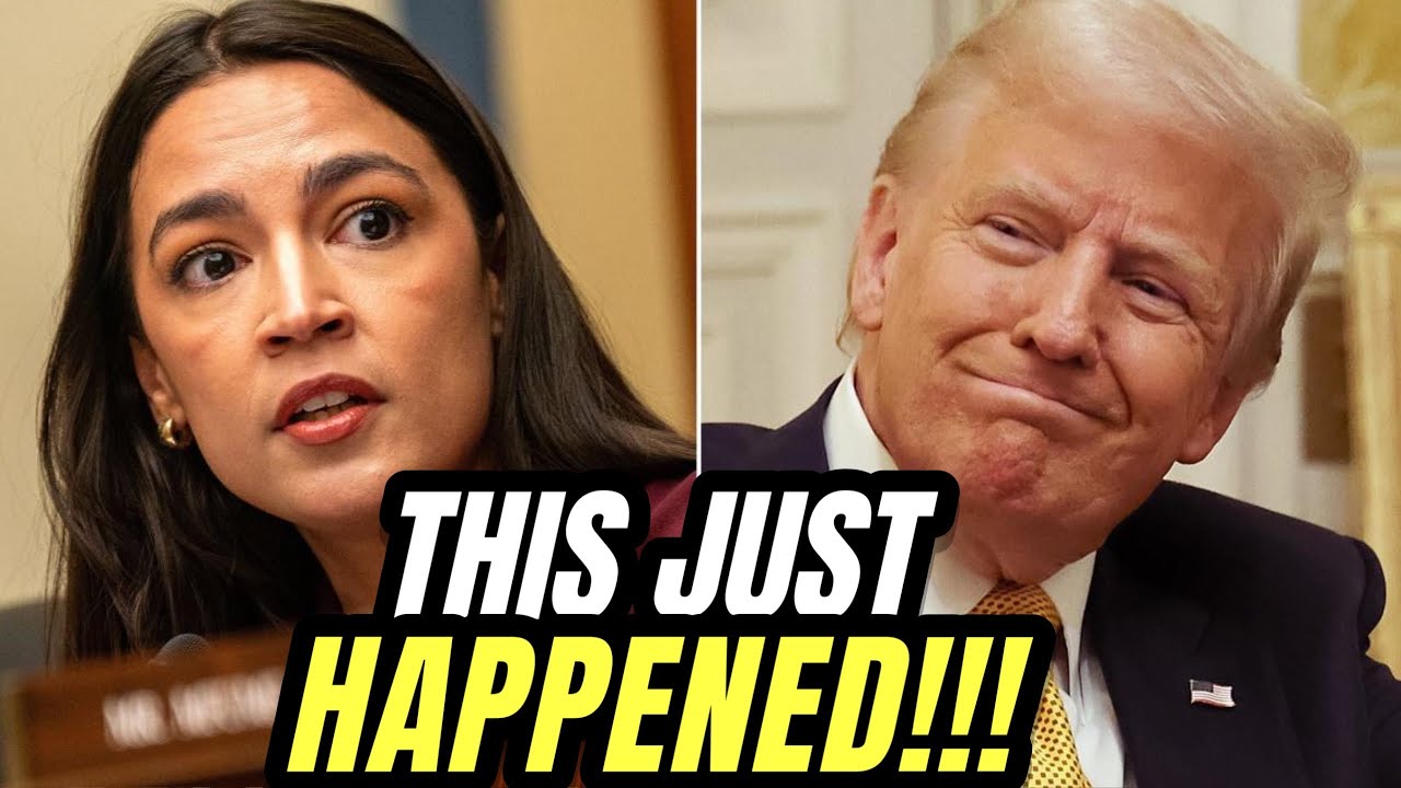 AOC Gets Terrible News After Democrats Side With Trump On Government ...