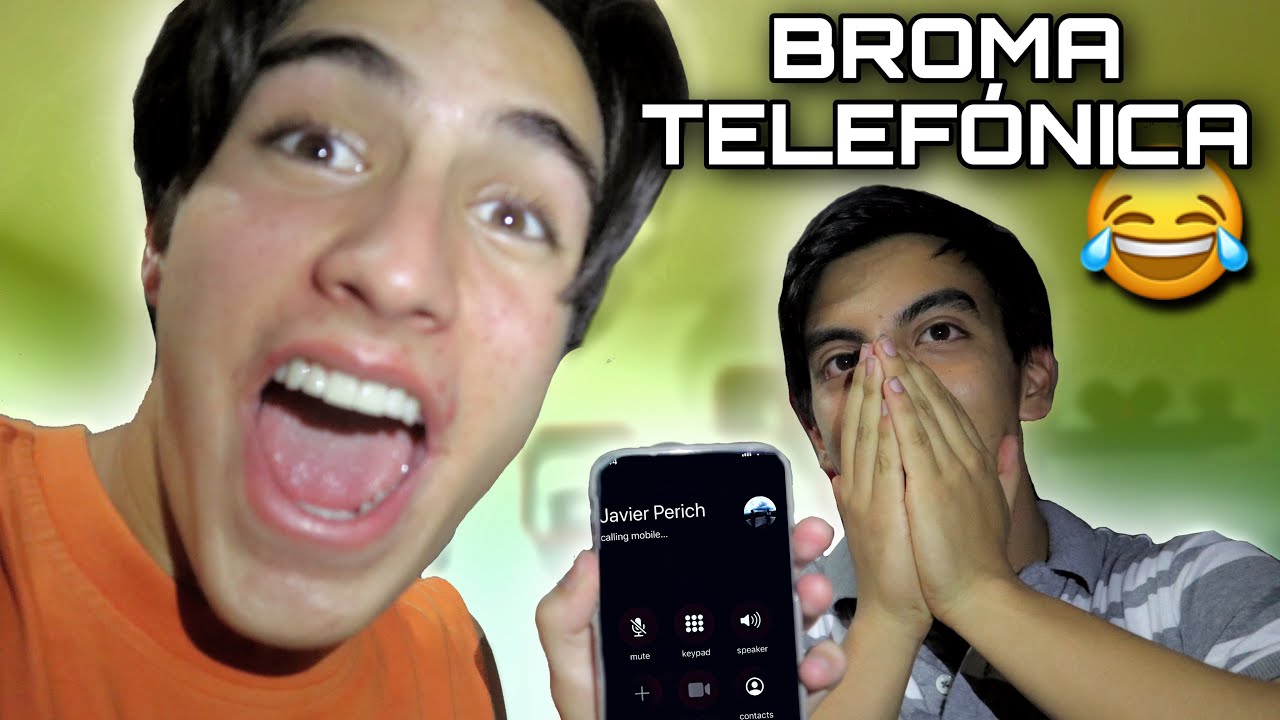 BROMA TELEFÓNICA A JAVIER PERICH! | CeTeBe - YouTube