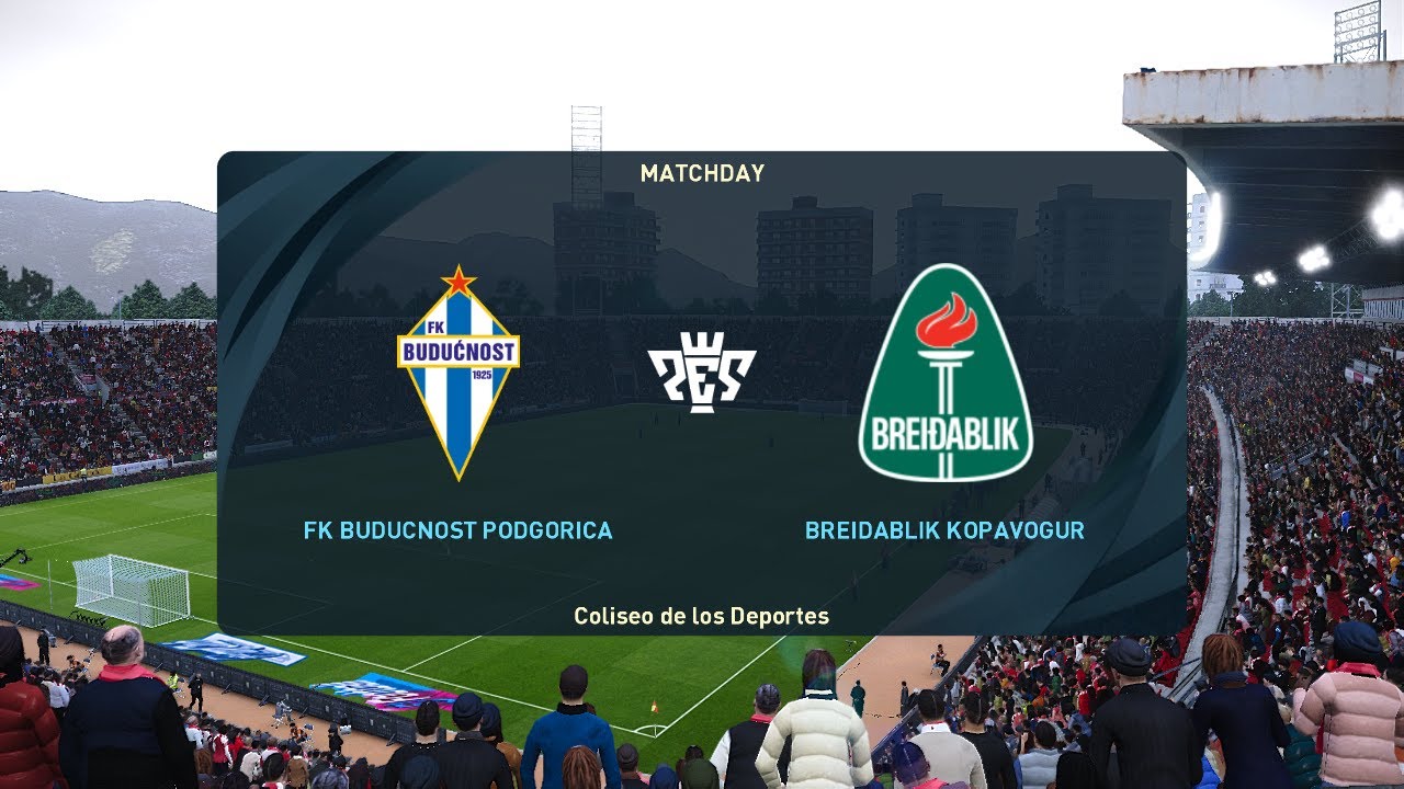 FK Budućnost Podgorica vs Breidablik Kópavogur (30/06/2023) Final UEFA ...