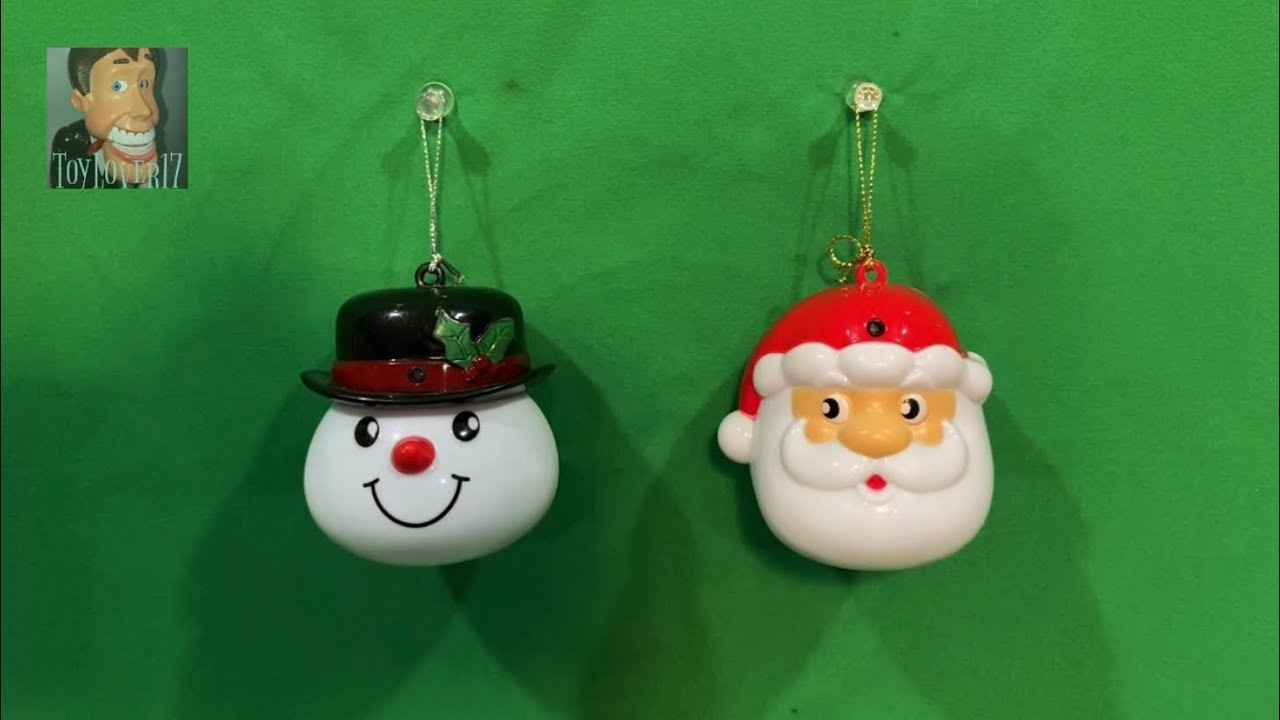 Greenbrier 2018 Motion Activated Musical Santa & Snowman Christmas ...