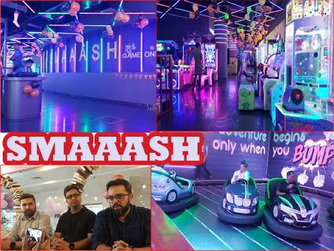 Play the exciting Games at SMAAASH & enjoy the festive Offers l ...