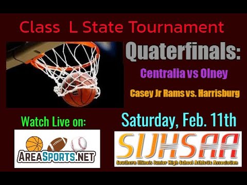 Boys Class L Tourney: Centralia Tigers vs Olney Cubs - February 11 ...
