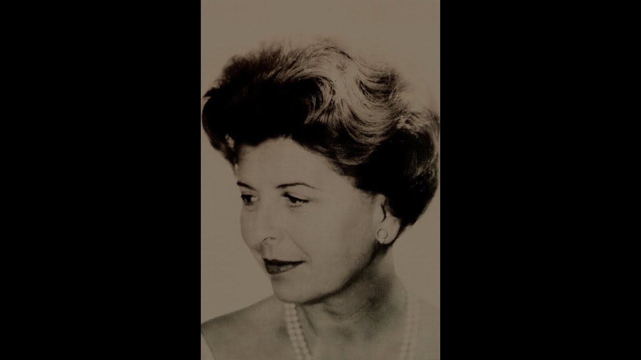 Maria Stader sings Bach arias! (1966) - YouTube