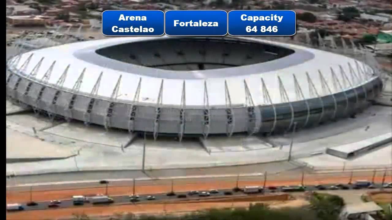 World Cup Stadiums BRAZIL 2014 Arena Castelao - YouTube