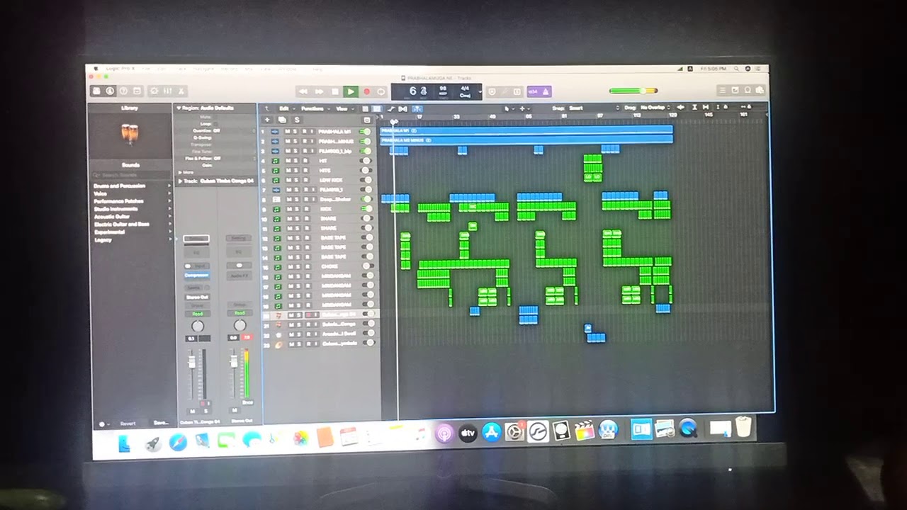 Rhythm Programming work By Prakash Tabla @ Stanza Digi Studios - YouTube