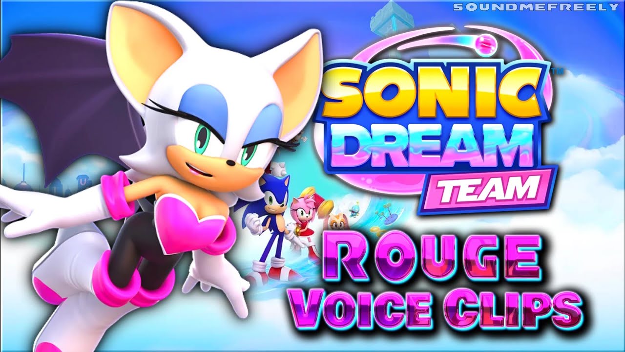 All Rouge the Bat Voice Clips • Sonic Dream Team • All Voice Lines 2023 ...