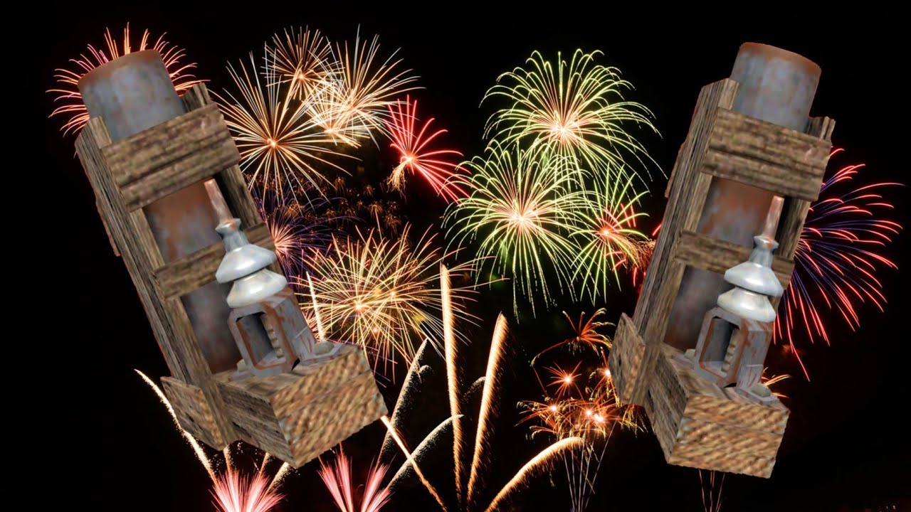 Bullet Farm - never ending repeating firework launcher - YouTube