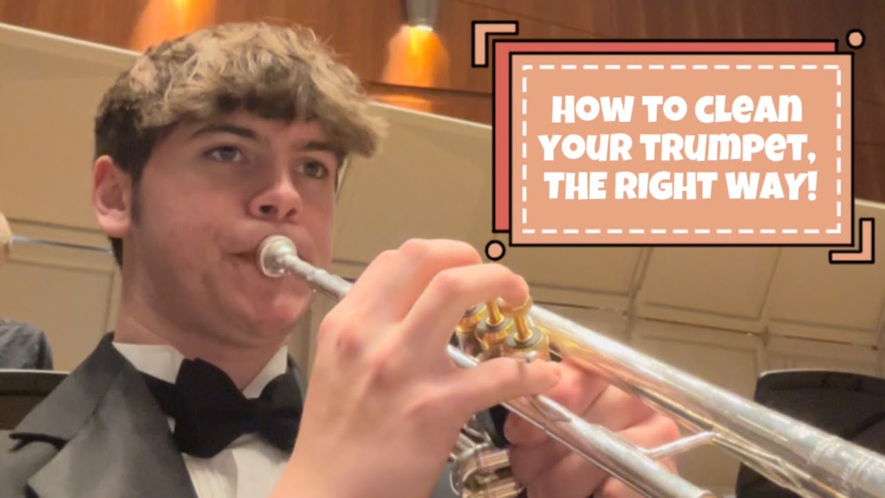 How to clean your trumpet, THE RIGHT WAY! - YouTube