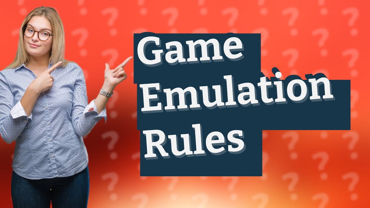 Is emulating a game I own legal? - YouTube