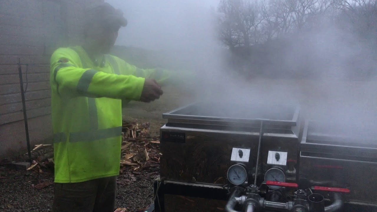 Smoky Lake Maple Products 2x6 Corsair Evaporator #SLMP2018 - YouTube