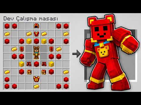 Minecraft’ta SÜPER AYI Zırhları Üretiyorum !!