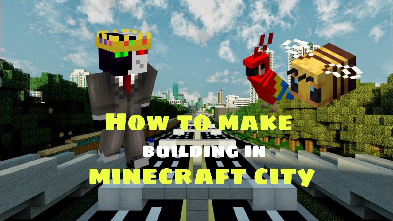 minecraft city || How to minecraft build city map - YouTube