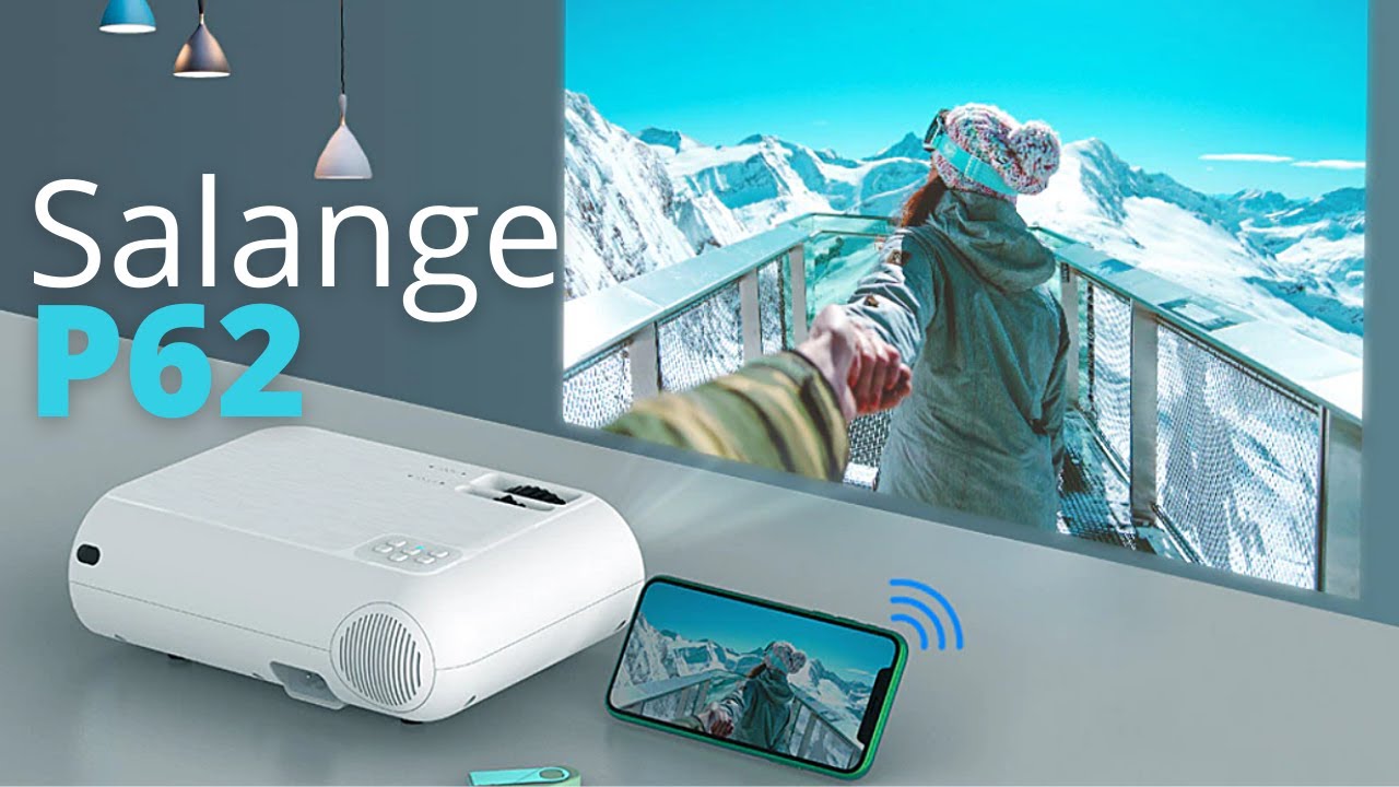 Salange P62 Mini Projector | 4000 Lumens, Screen Mirroring, 1080P - YouTube